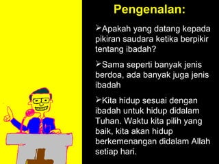 Jenis jenis ibadah | PPT