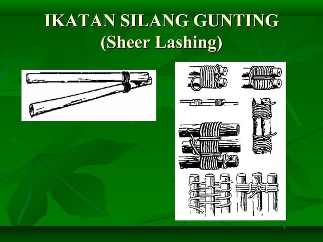 Jenis jenis ikatan (knots) | PPT