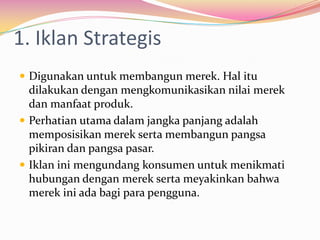 Jenis jenis iklan | PPTX