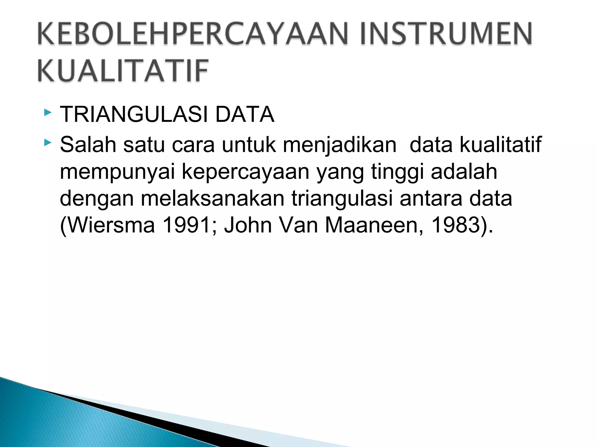 Jenis jenis instrumen dalam pengumpulan data | PPT