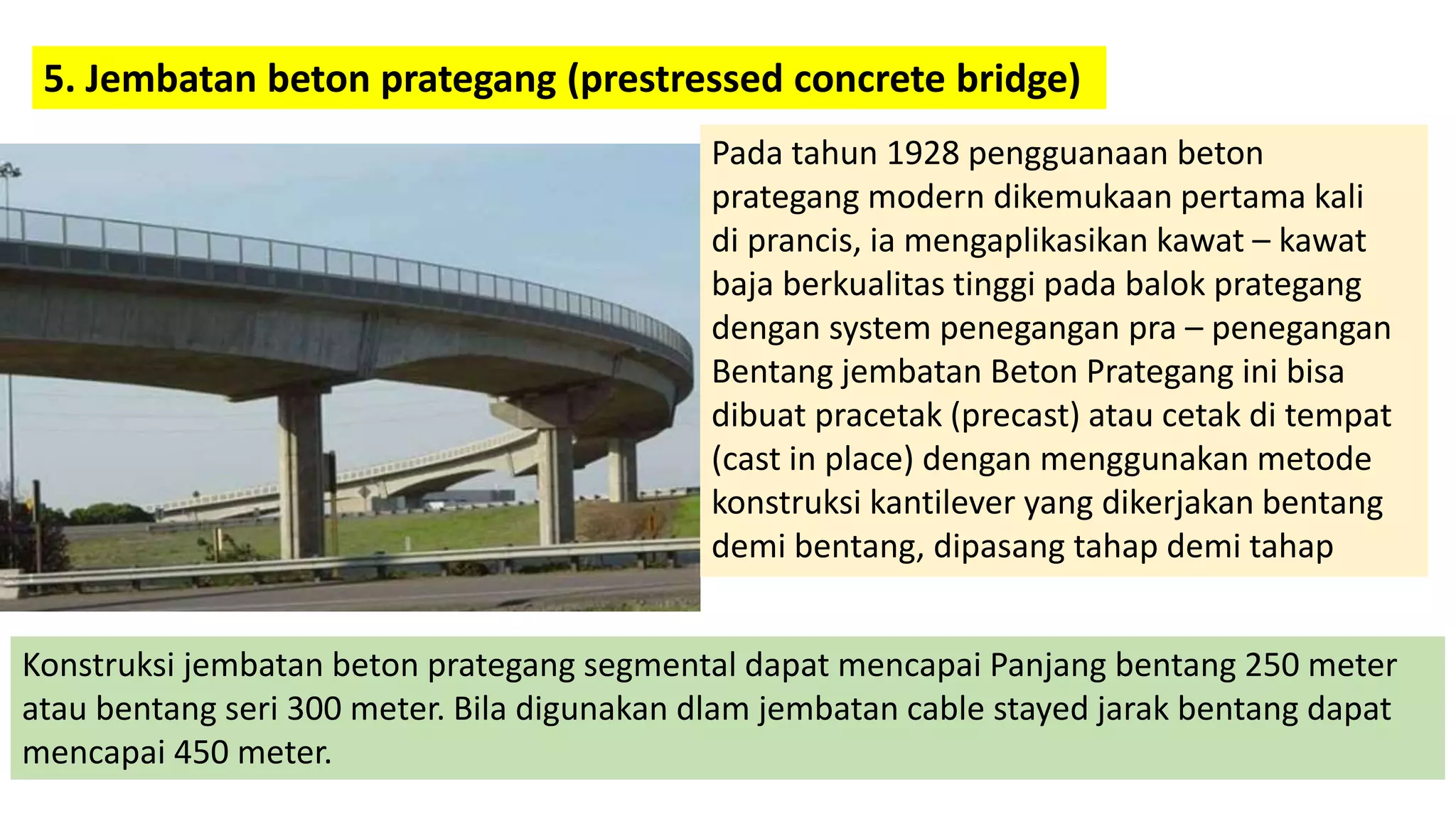 Jenis jenis jembatan | PPTX