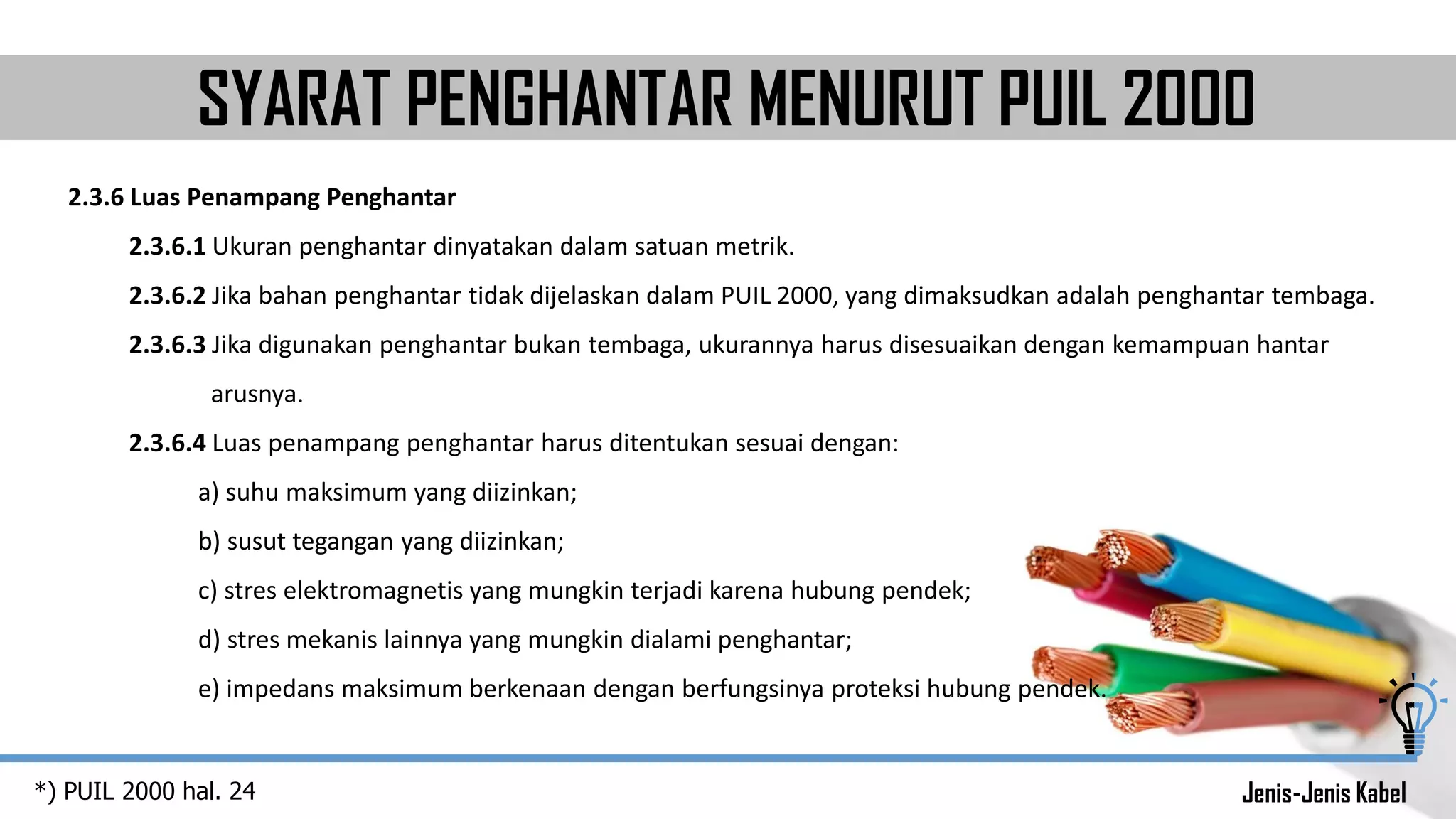 Jenis jenis kabel | PDF