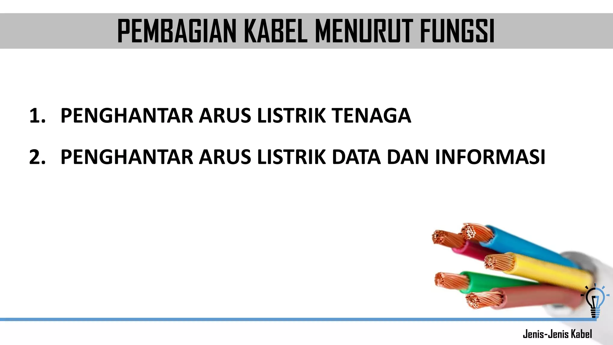 Jenis jenis kabel | PDF