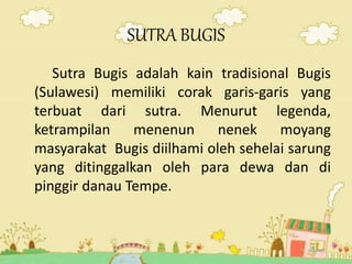 Jenis jenis kain khas indonesia | PPT