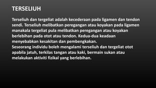 Jenis Kecederaan Ringan | PPTX