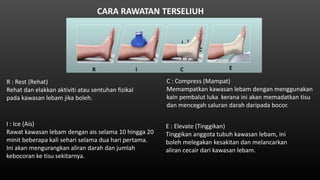 Jenis Kecederaan Ringan | PPTX