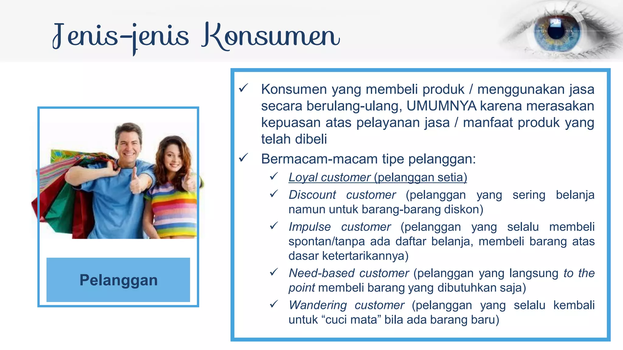 Jenis jenis konsumen dan perilaku konsumen | PDF