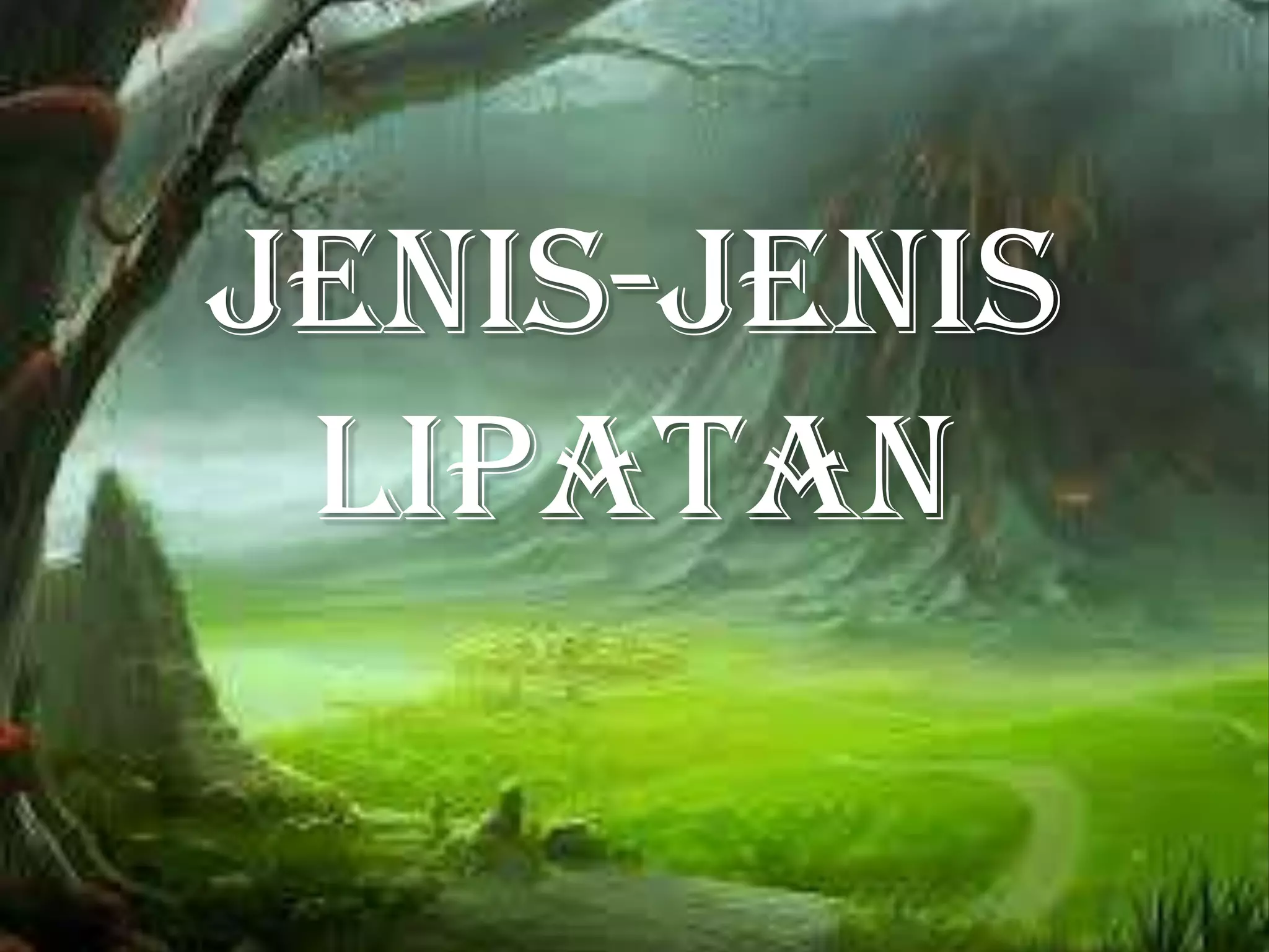 Geografi - Jenis jenis lipatan (SMA Kelas X) | PPTX