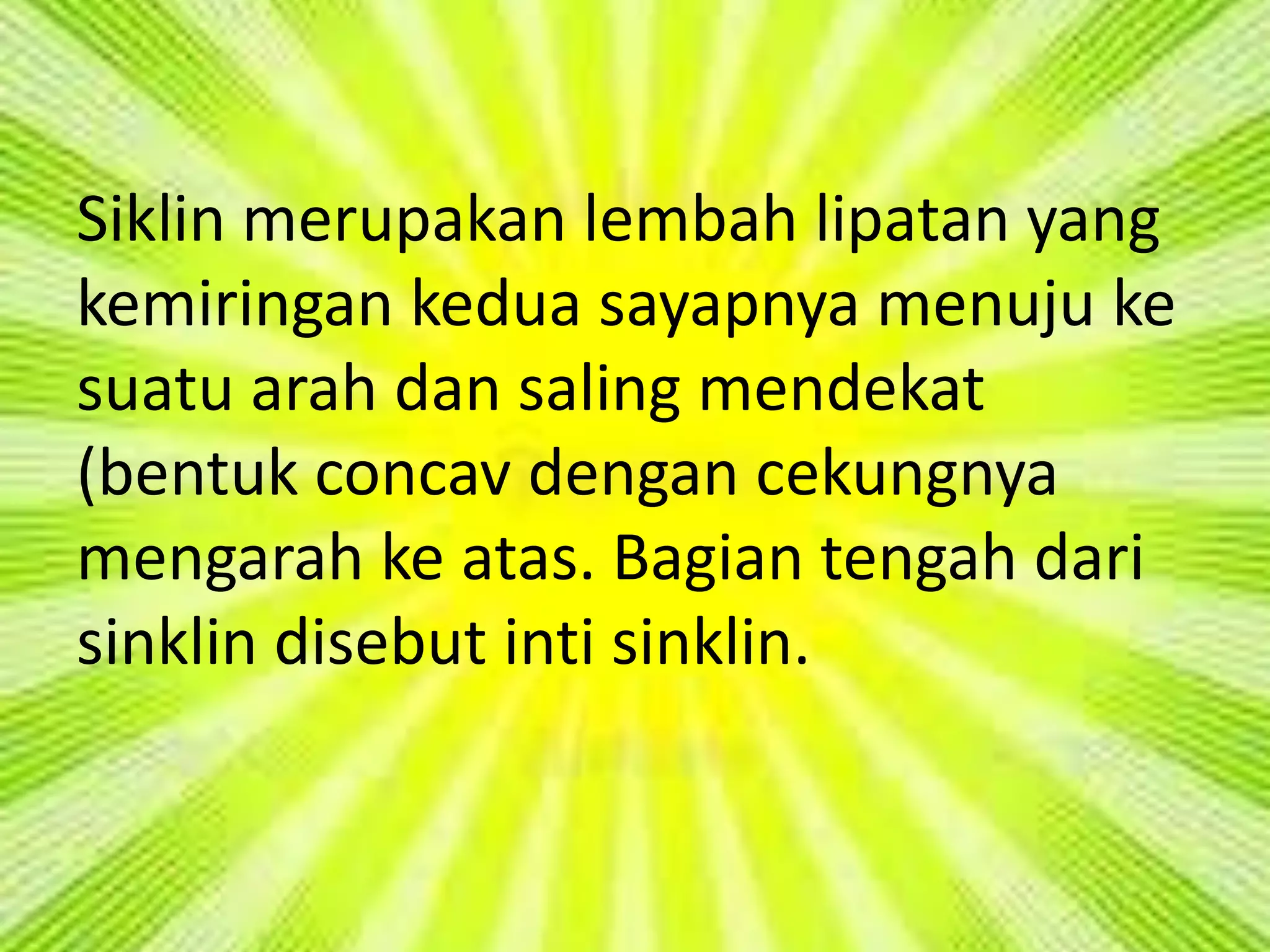 Geografi - Jenis jenis lipatan (SMA Kelas X) | PPTX
