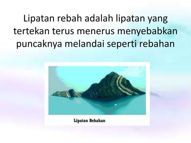 Geografi - Jenis jenis lipatan (SMA Kelas X) | PPTX