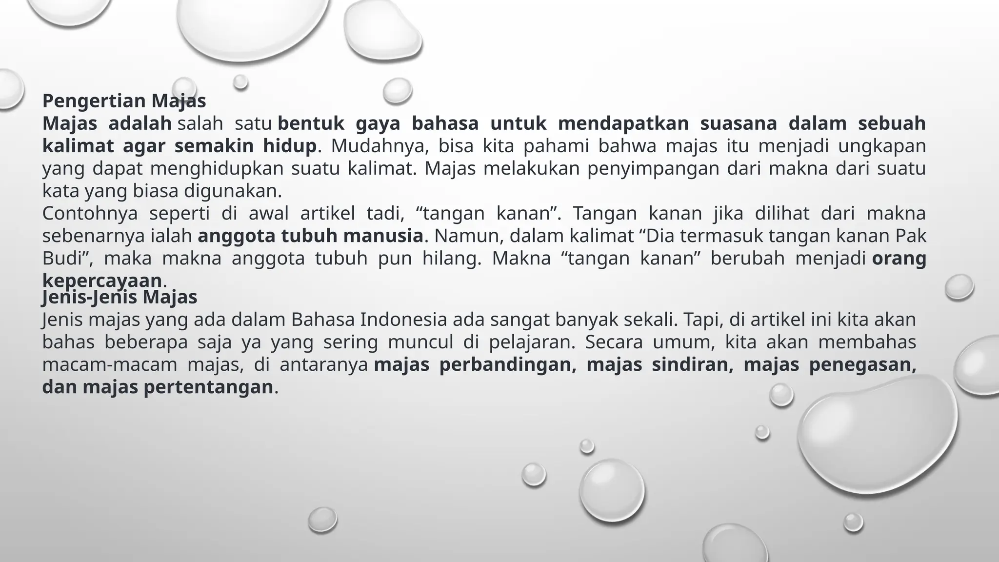 Jenis-jenis majas dan pengertian serta contohnya | PPTX