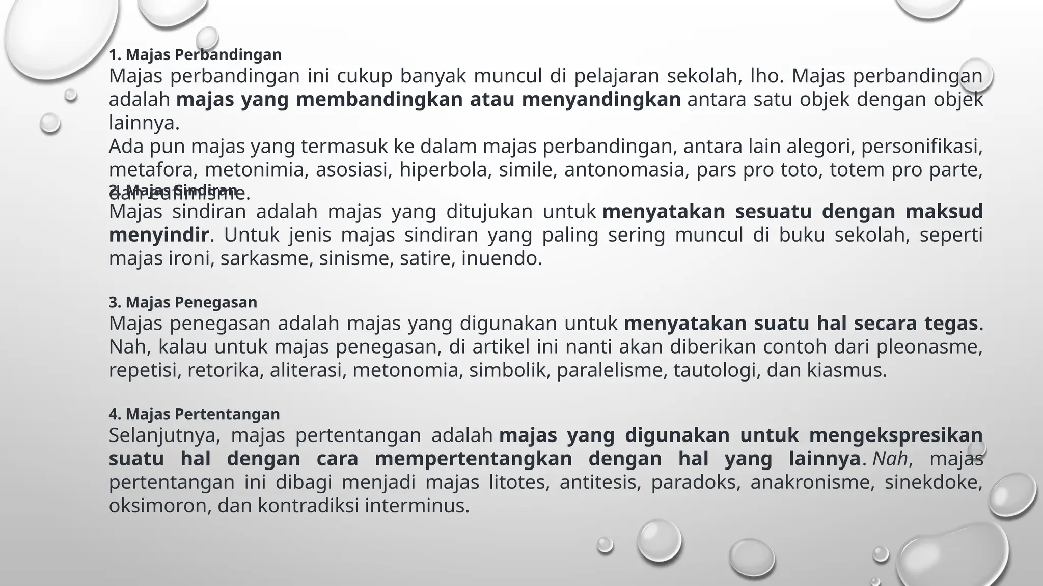 Jenis-jenis majas dan pengertian serta contohnya | PPTX
