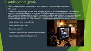 Jenis jenis media penyuluhan | PPTX