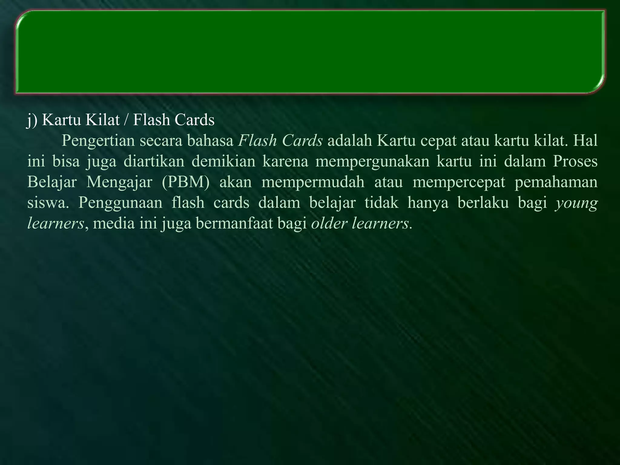 Jenis Jenis Media | PPTX