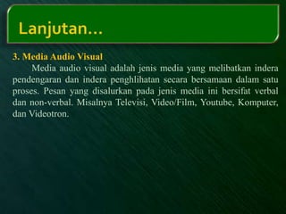 Jenis Jenis Media | PPTX