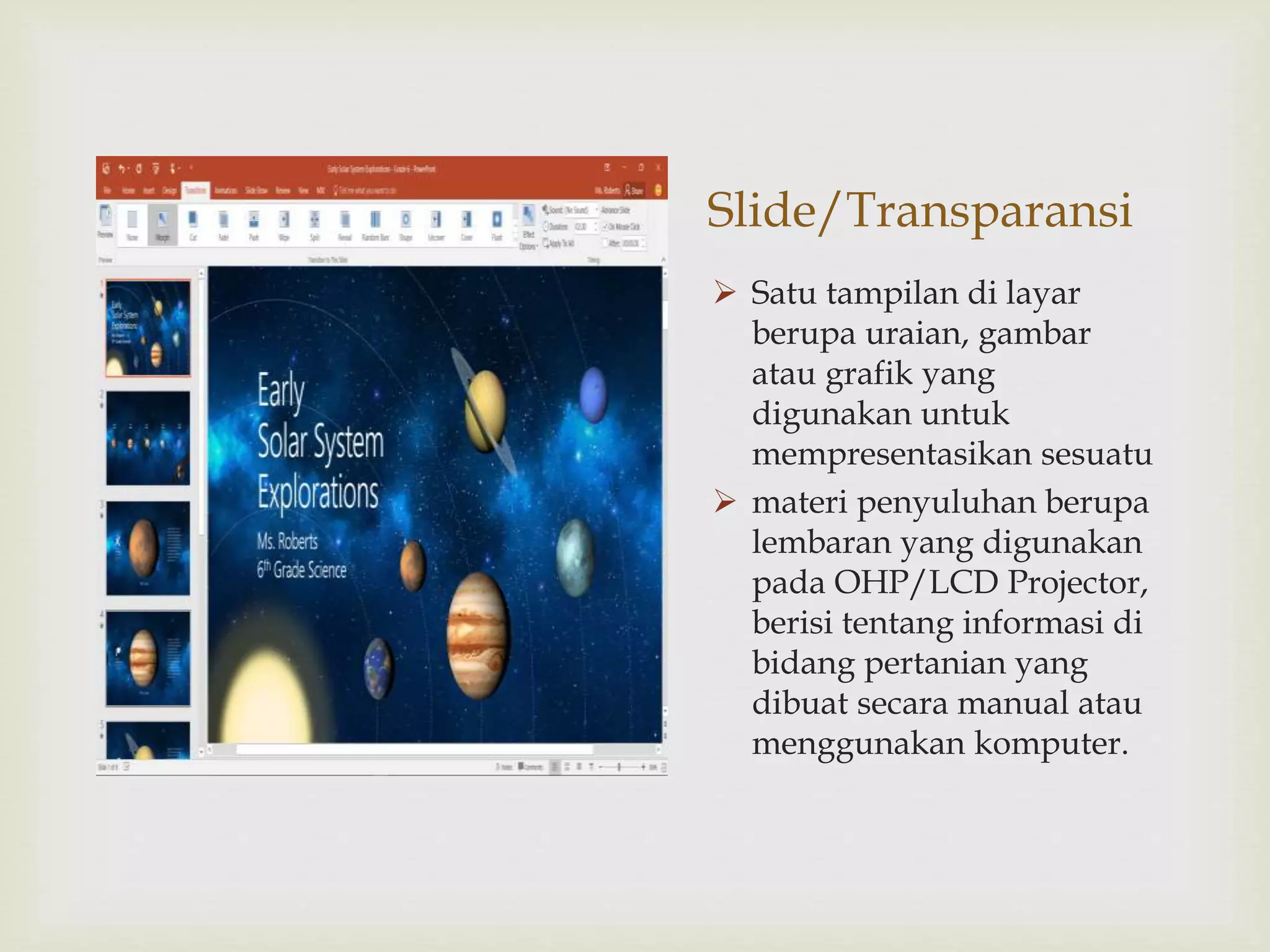 Jenis-Jenis Media Penyuluhan Pertanian | PPTX