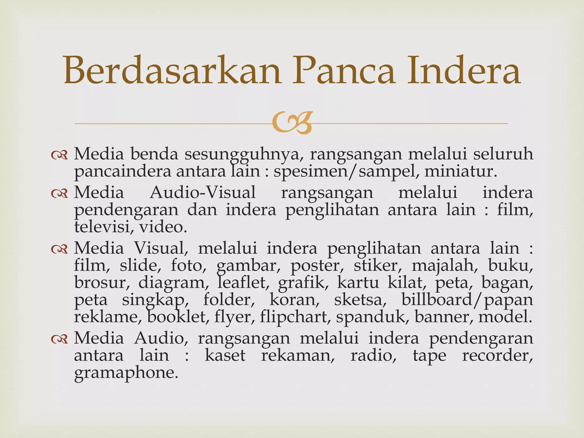 Jenis-Jenis Media Penyuluhan Pertanian | PPTX