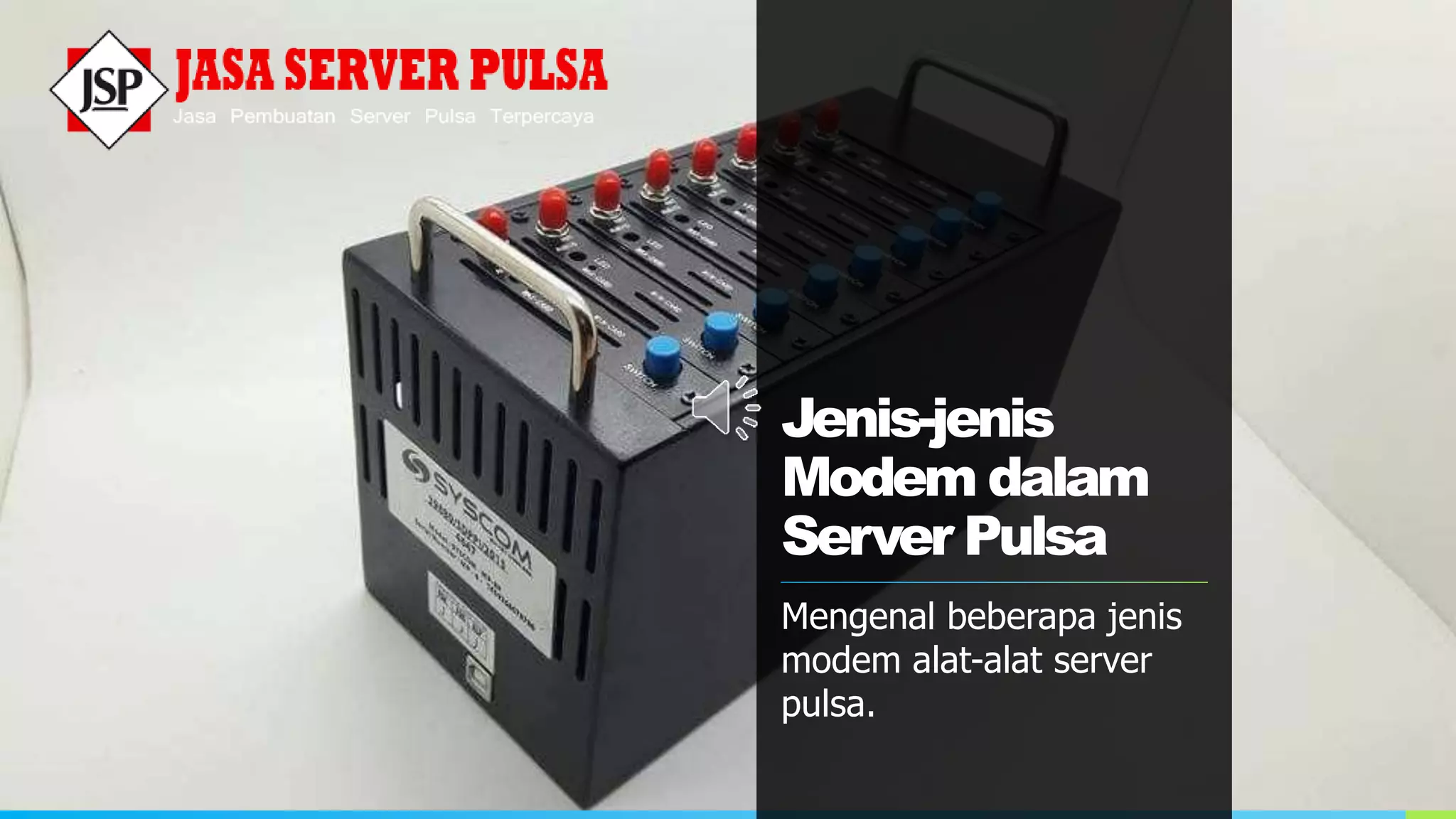 Jenis jenis modem dalam server pulsa_serverpulsamurah.net