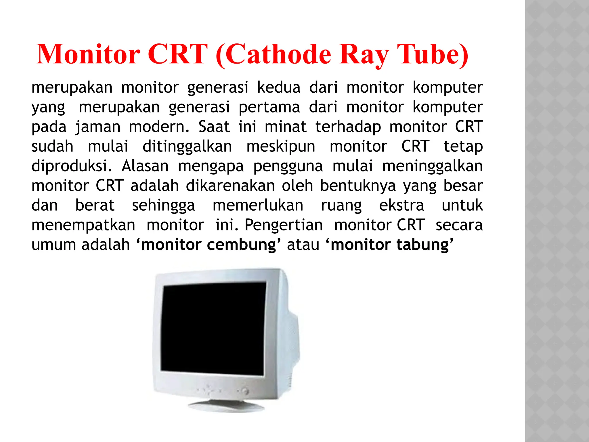 JENIS-JENIS MONITOR materi Teknik komputer dan jaringan.pptx