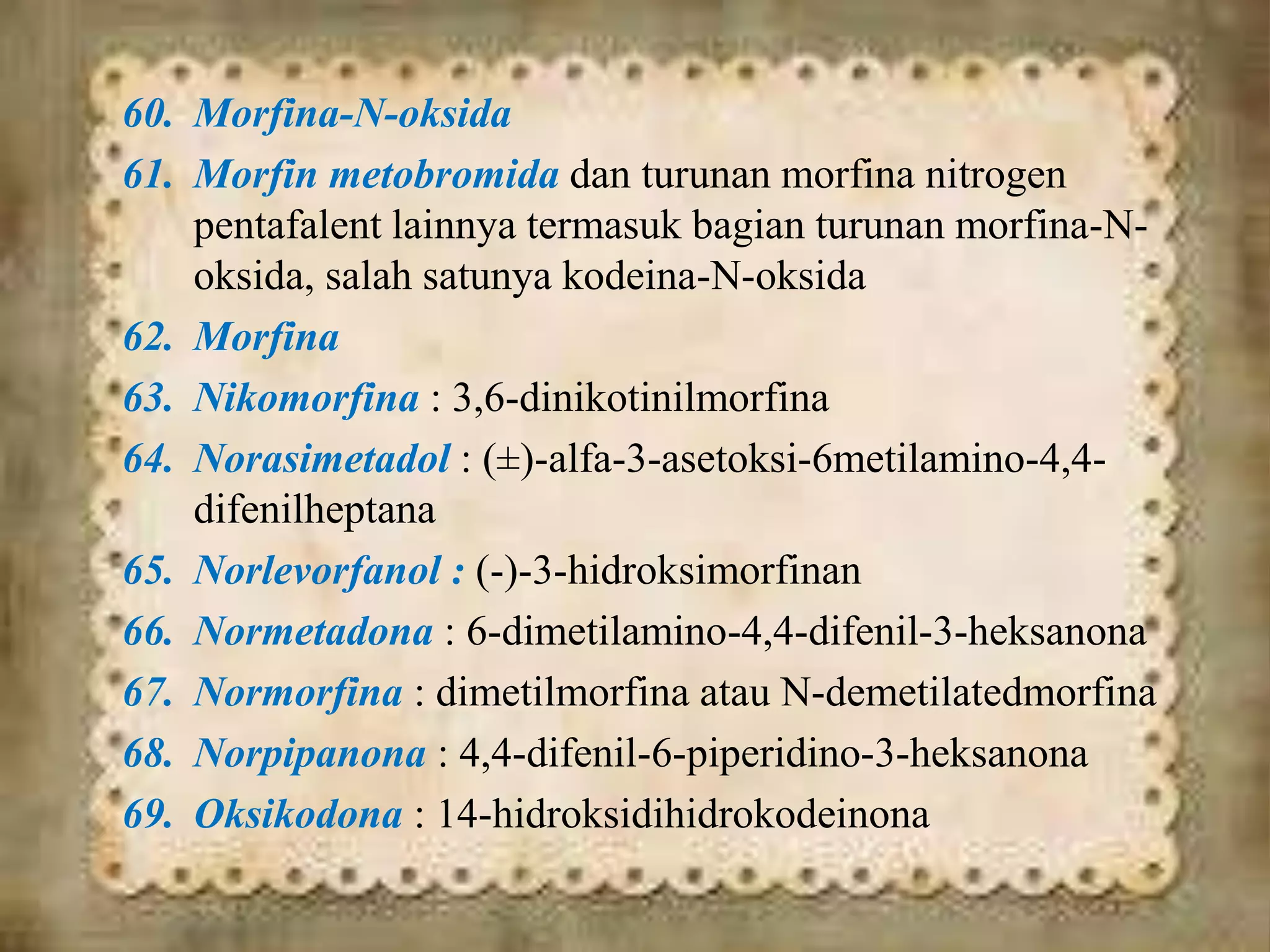 Jenis jenis narkotika menurut undang undang narkotika | PPTX