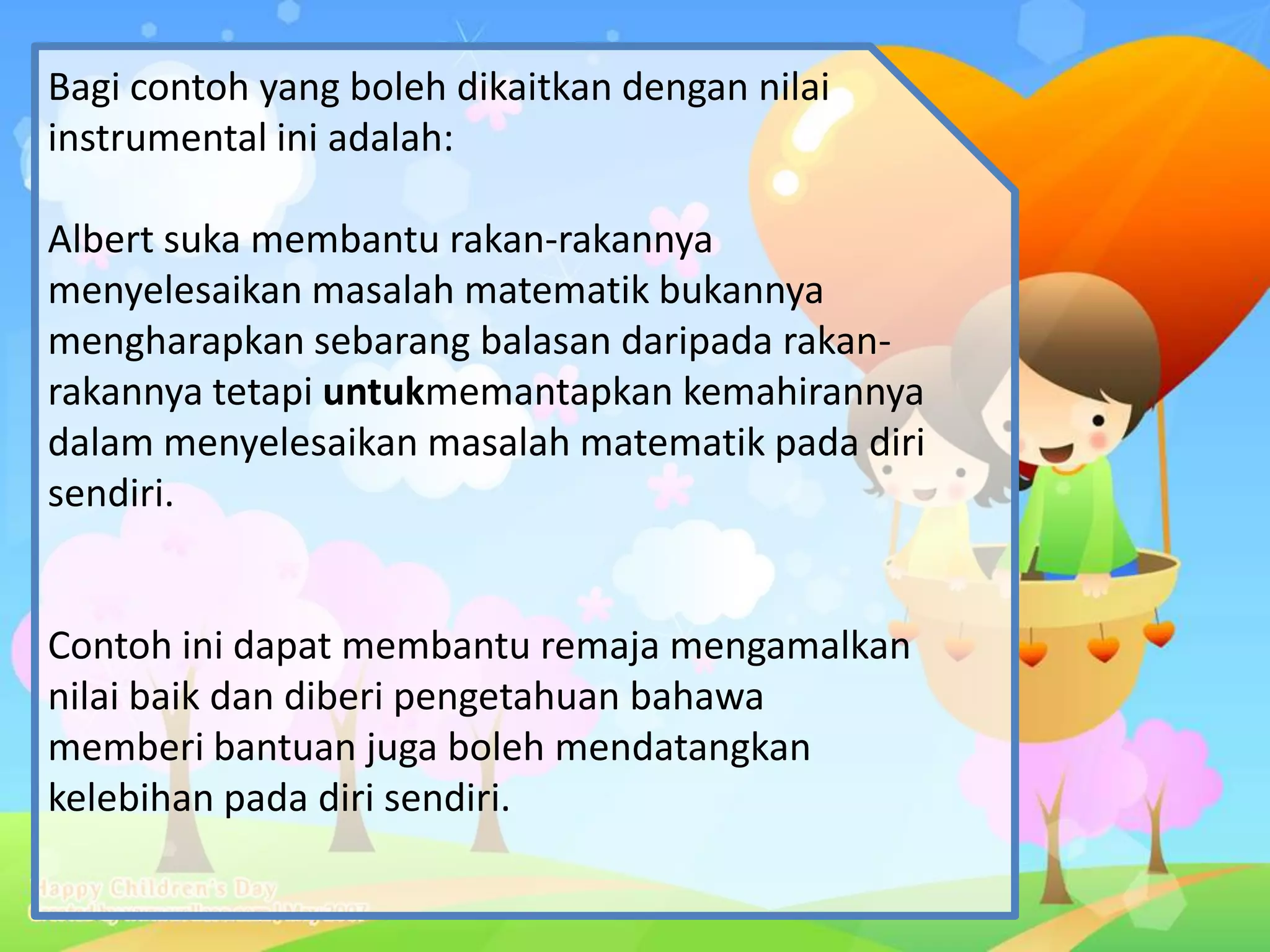 Jenis jenis nilai | PPTX