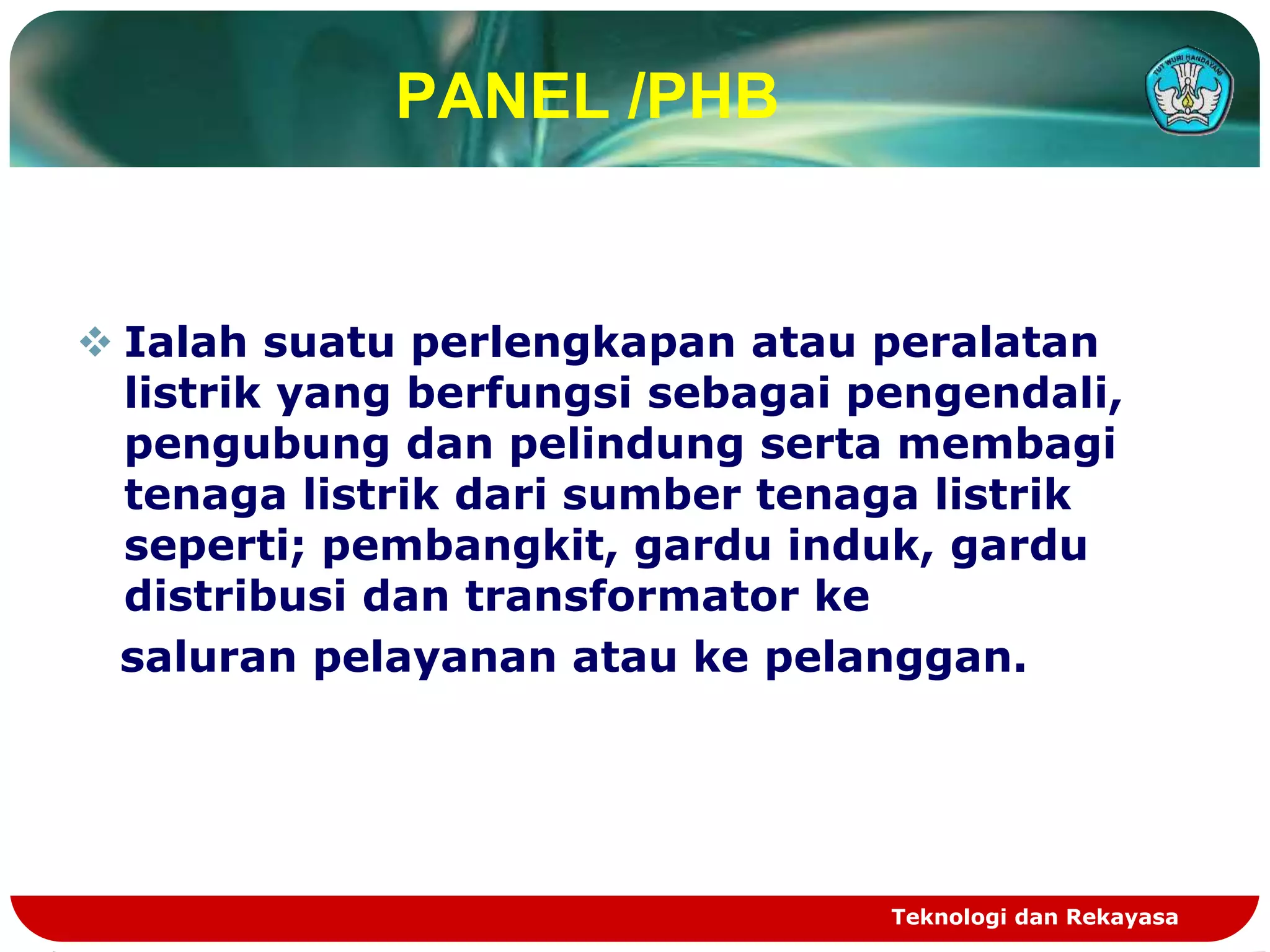 jenis-jenis panel.ppt