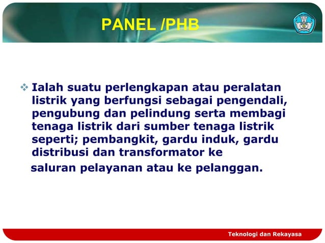 jenis-jenis panel.ppt