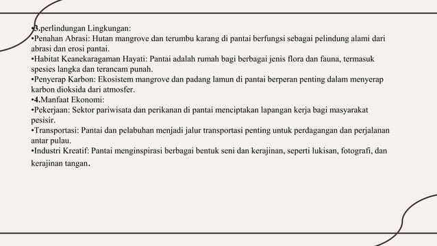Rekayasa pantai dan rawa, Jenis-jenis pantai, contoh pantai yang ada di ...