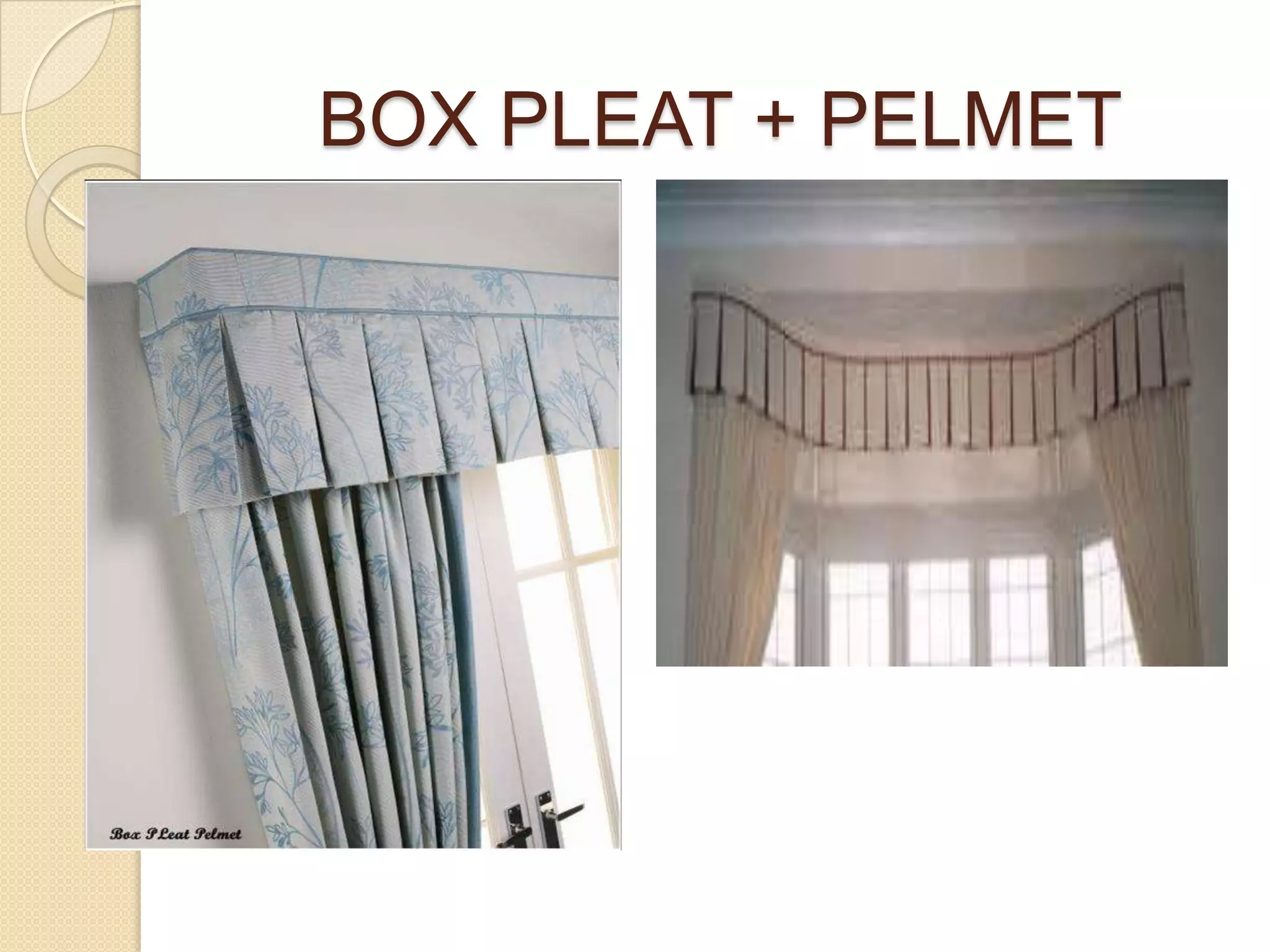 Jenis jenis pattern langsir | PPT