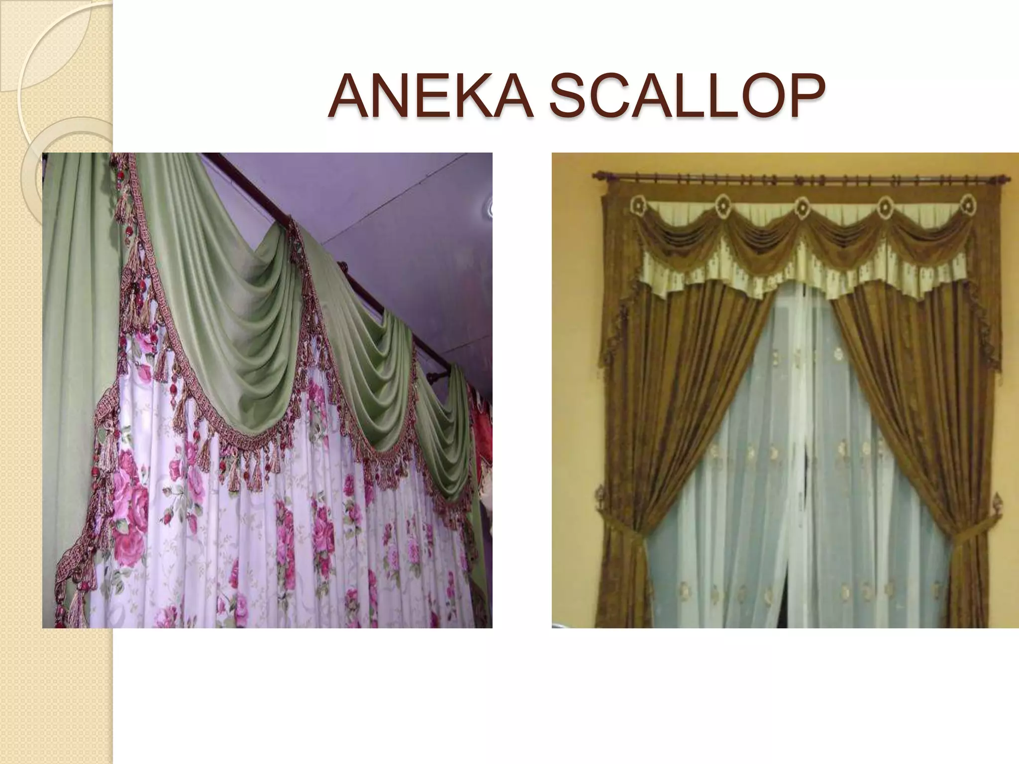 Jenis jenis pattern langsir | PPT