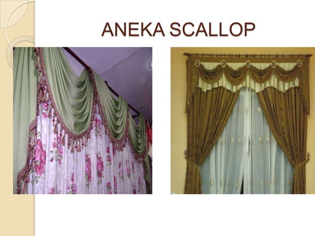 Jenis jenis pattern langsir | PPTX