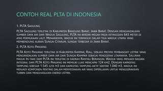 Jenis-jenis pembangkit listrik di indonesia.pptx