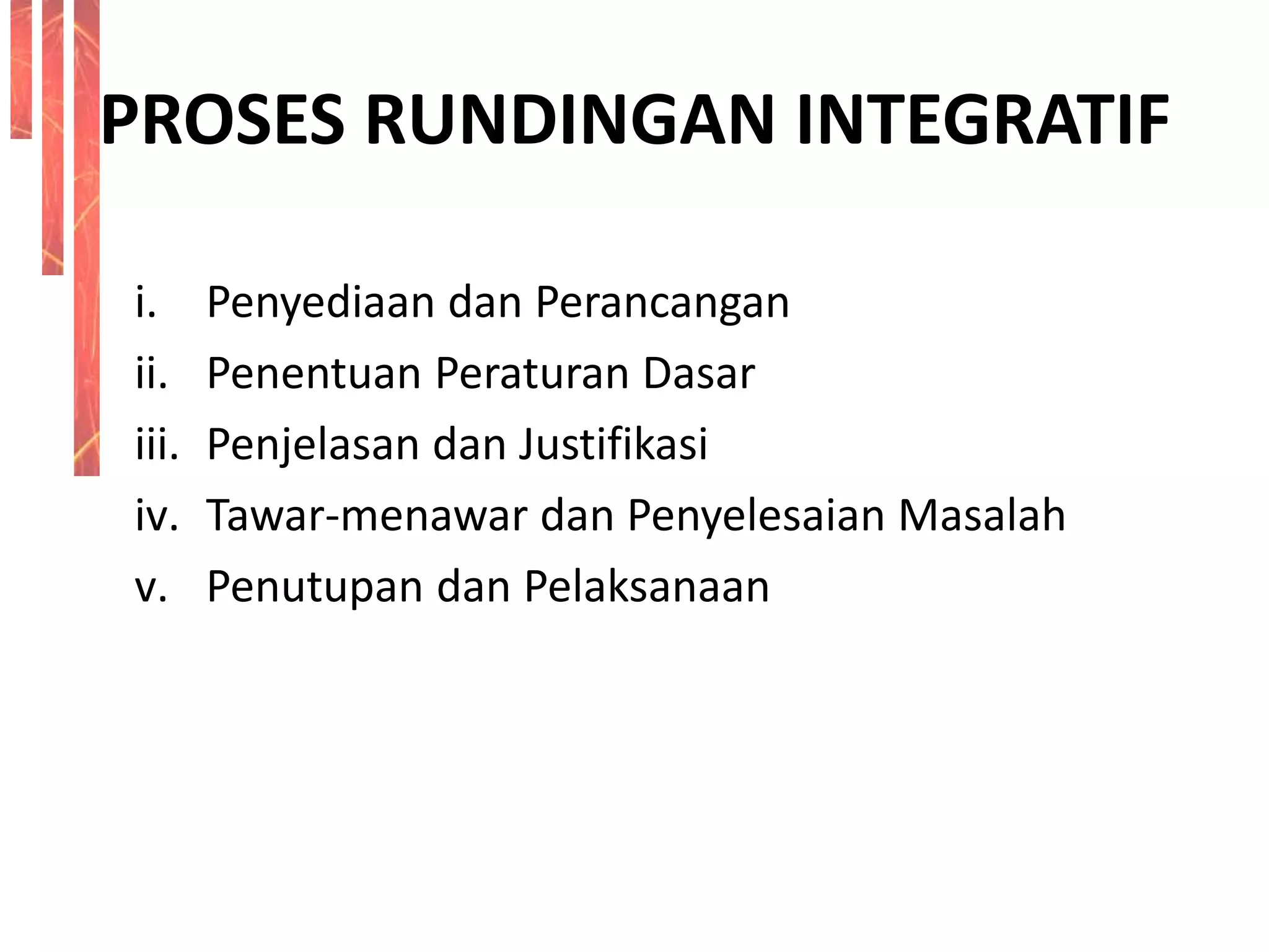 Jenis jenis perundingan | PPTX