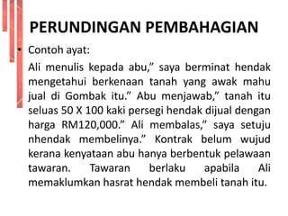 Jenis jenis perundingan | PPTX