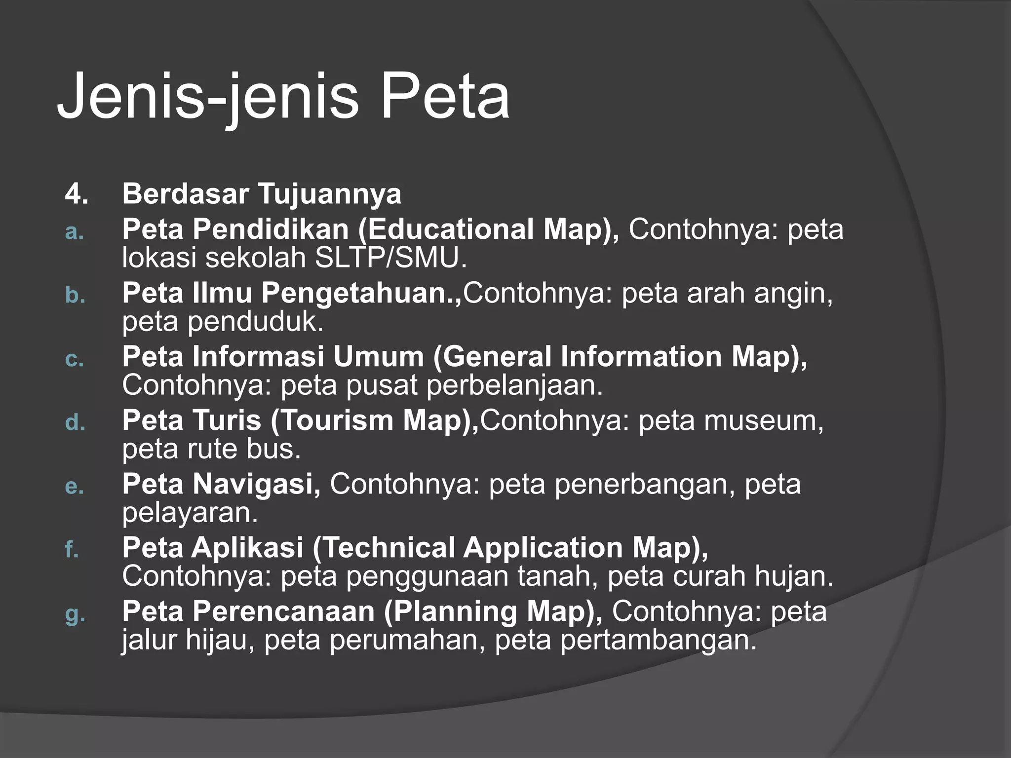 jenis-jenis peta.ppt