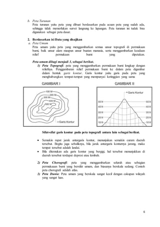 JENIS – JENIS PETA UNTUK KEBUTUHAN PERENCANAAN WILAYAH DAN KOTA | DOCX