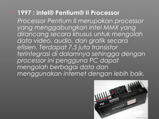 Jenis jenis processor | PPT