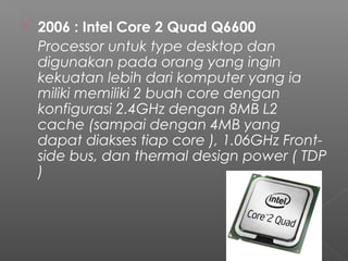 Jenis jenis processor | PPT