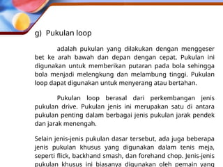 Jenis- jenis pukulan pada tenis meja.pptx