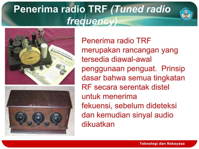Jenis jenis radio penerima | PPTX