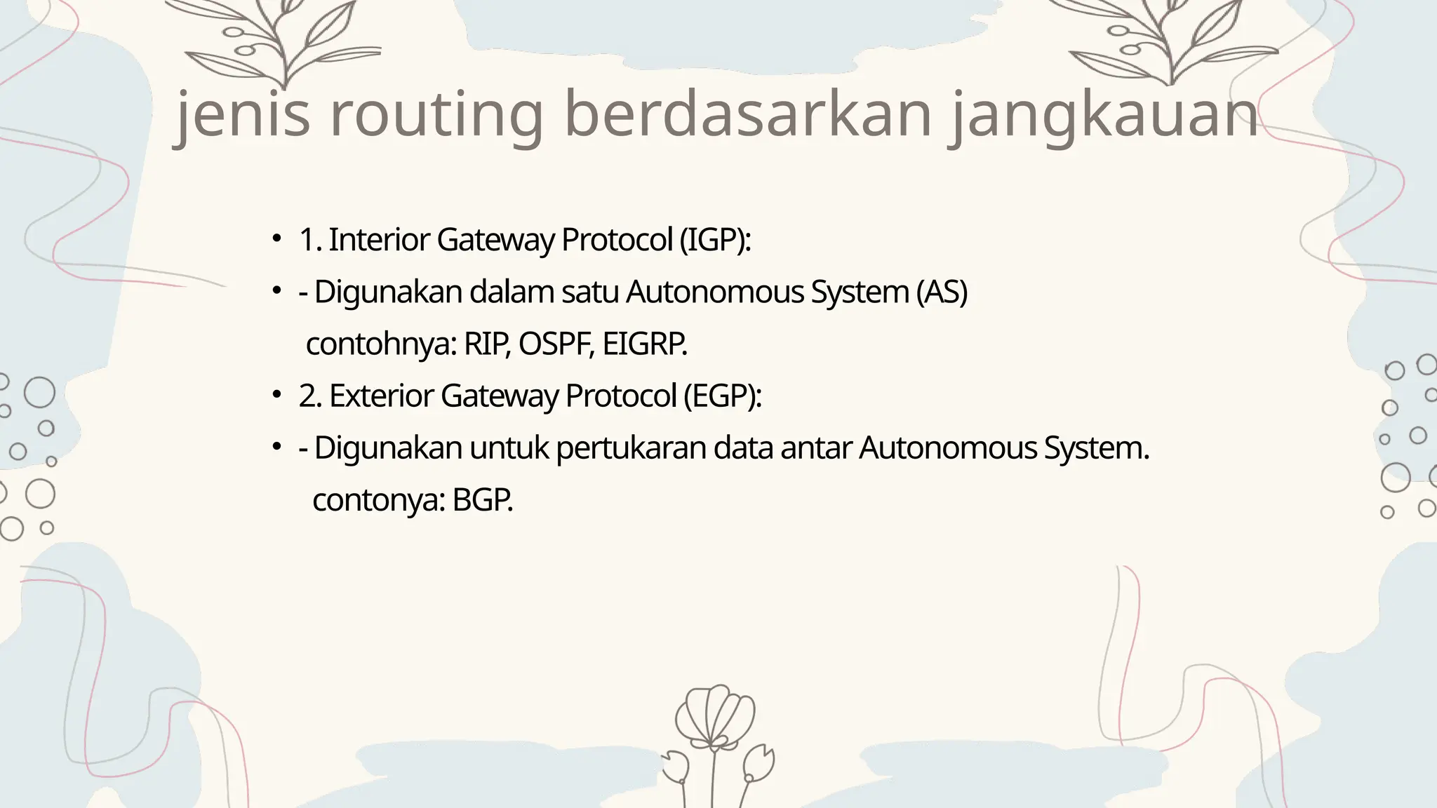 Makalah komputer JENIS-JENIS ROUTING .pptx