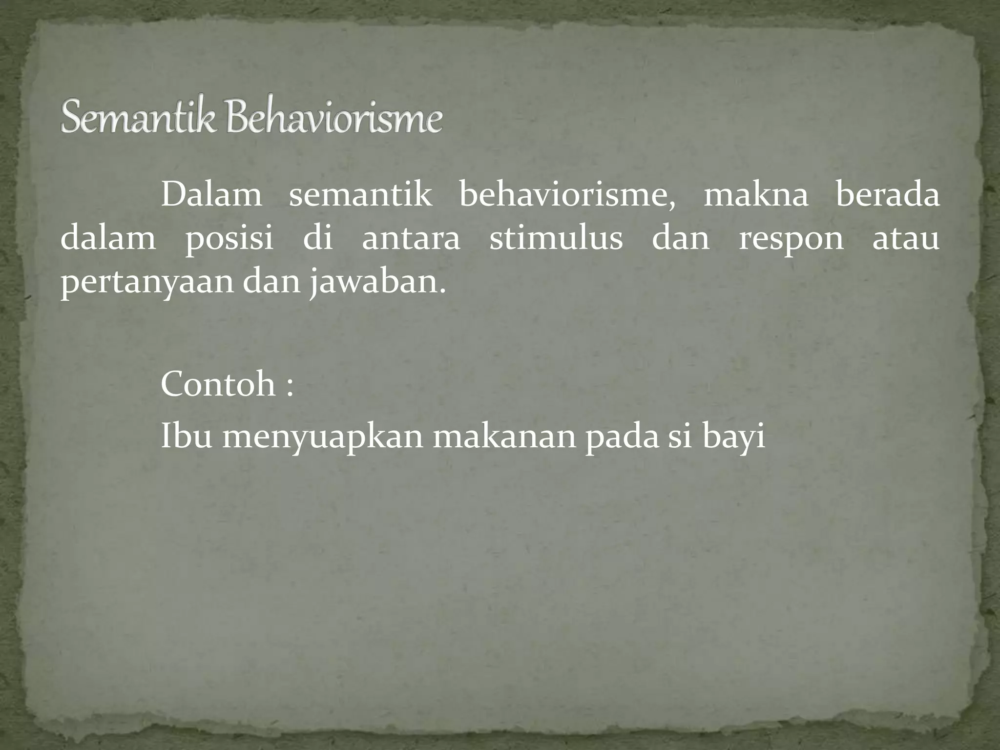 Jenis-Jenis Semantik | PPTX