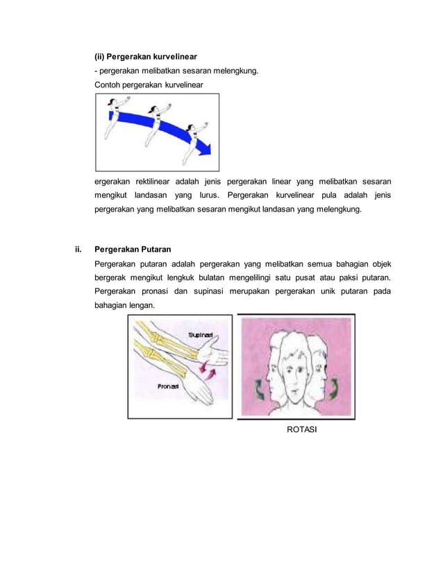 Jenis jenis sendi dan pergerakan | DOCX