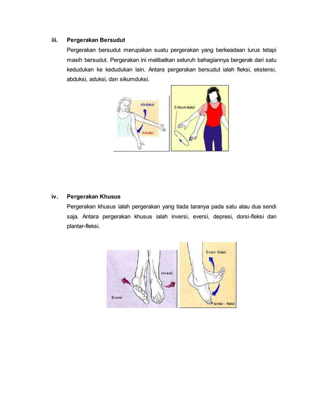 Jenis jenis sendi dan pergerakan