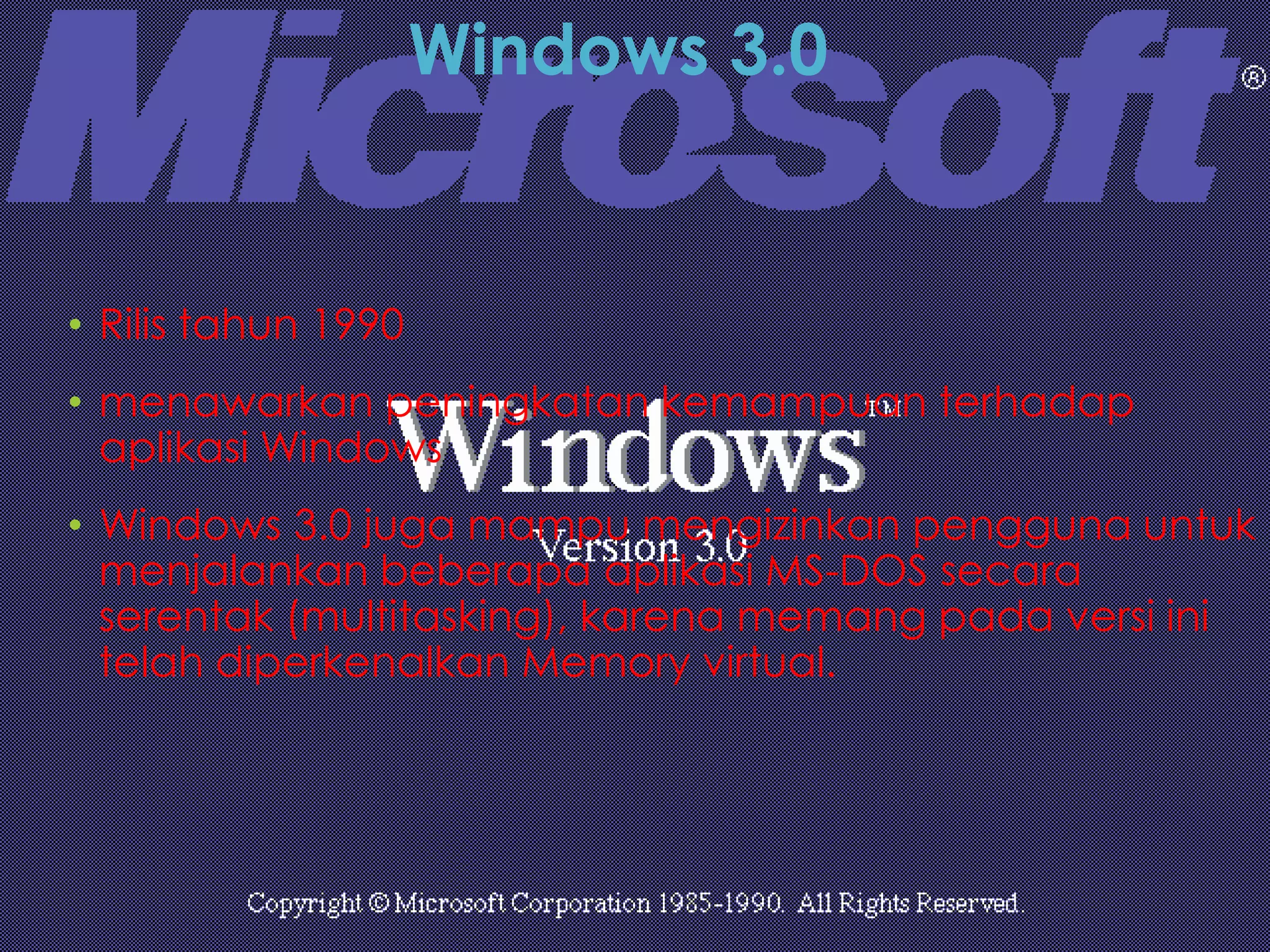 Jenis-jenis sistem operasi windows | PPT