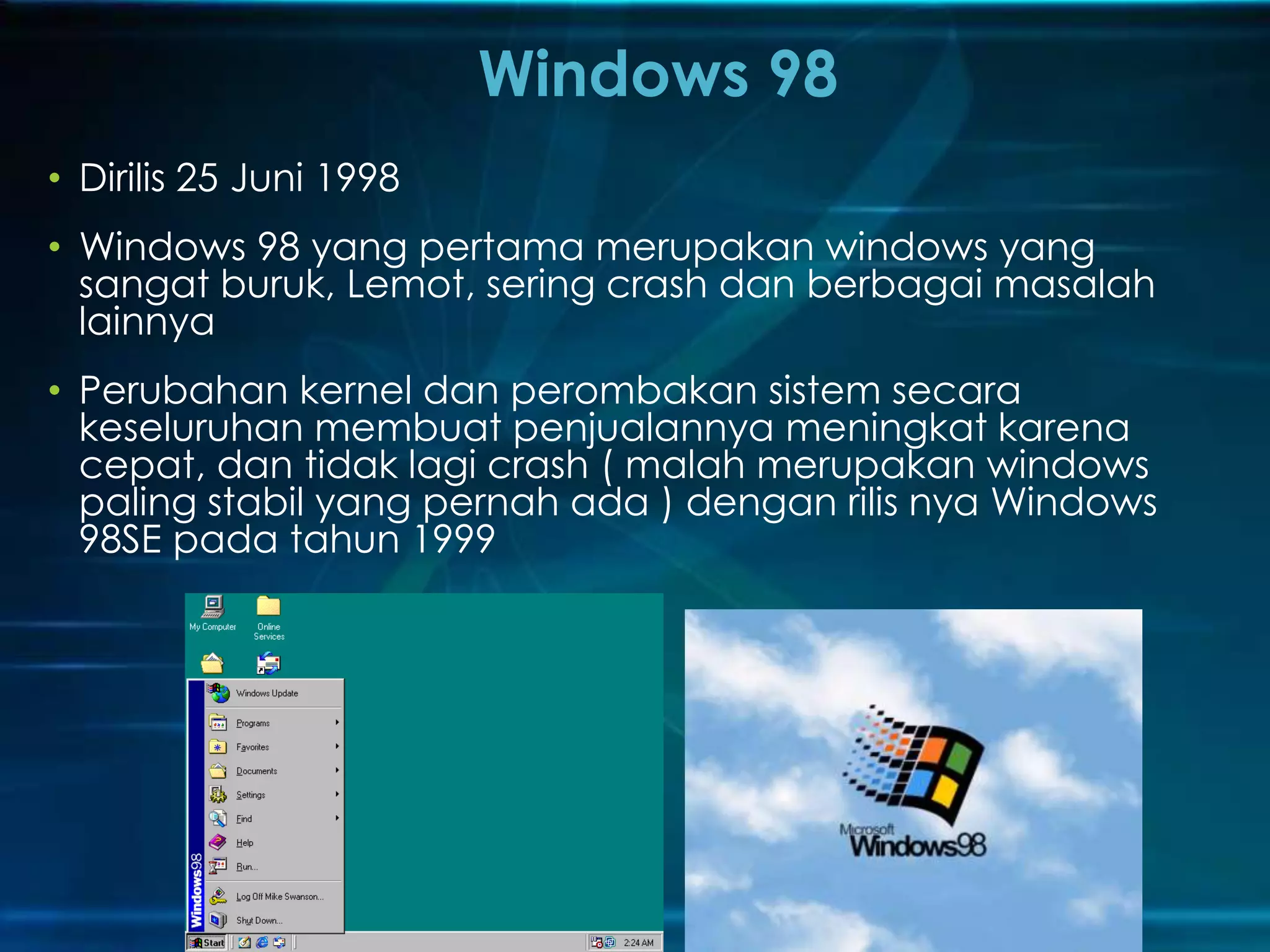 Jenis Jenis Sistem Operasi Windows Pptx
