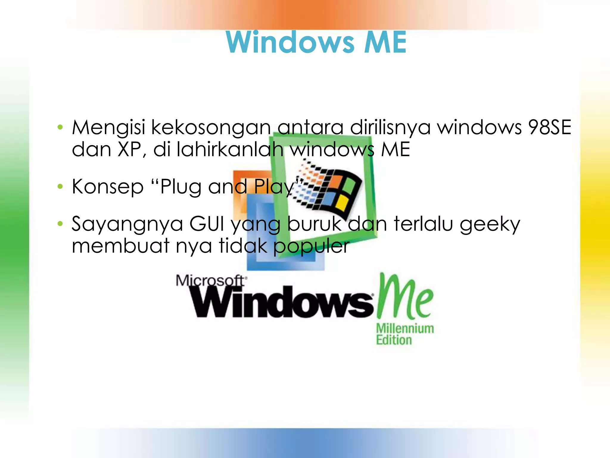 Jenis-jenis sistem operasi windows | PPTX