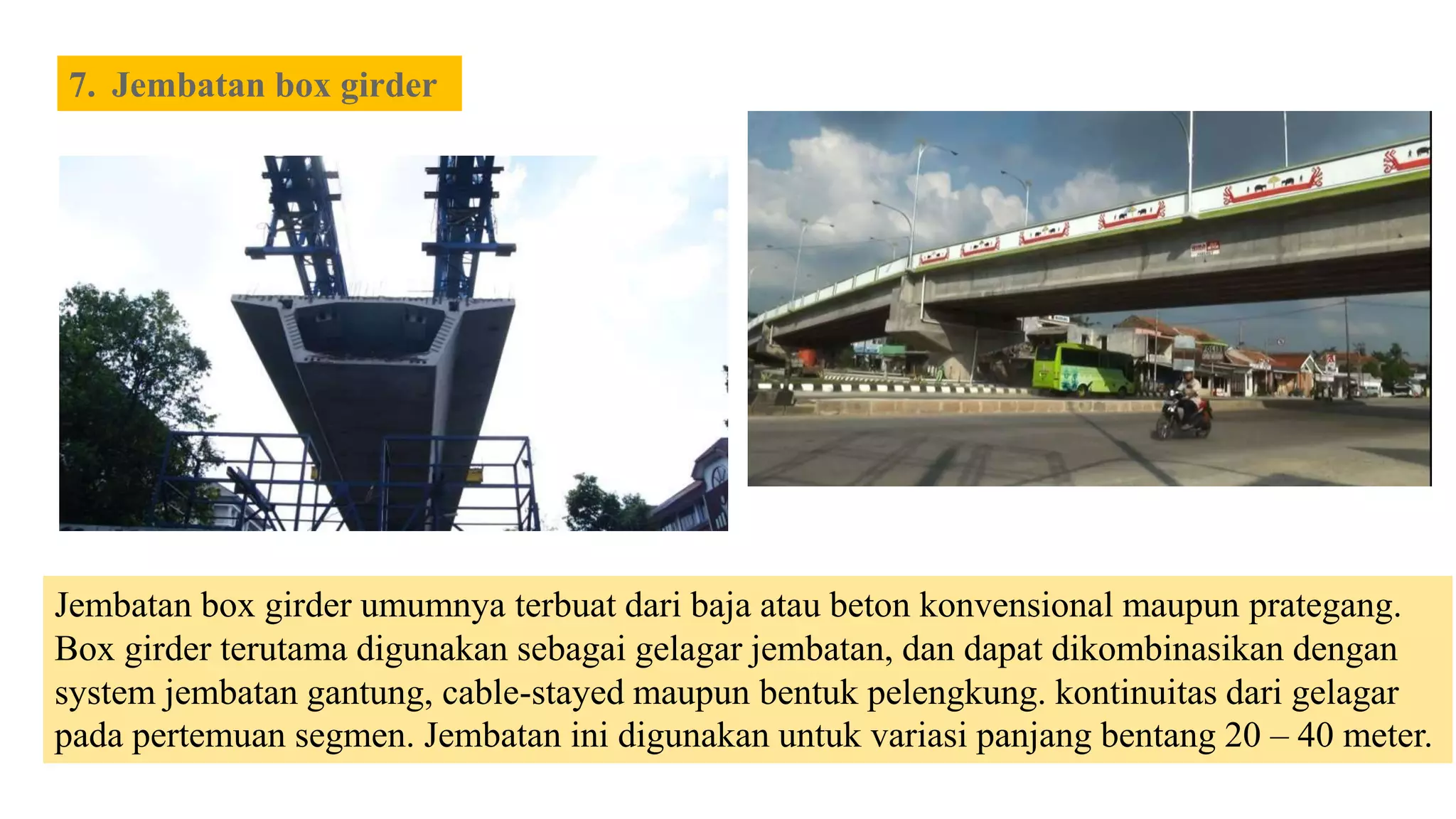 Jenis jenis sistem struktur jembatan | PPTX