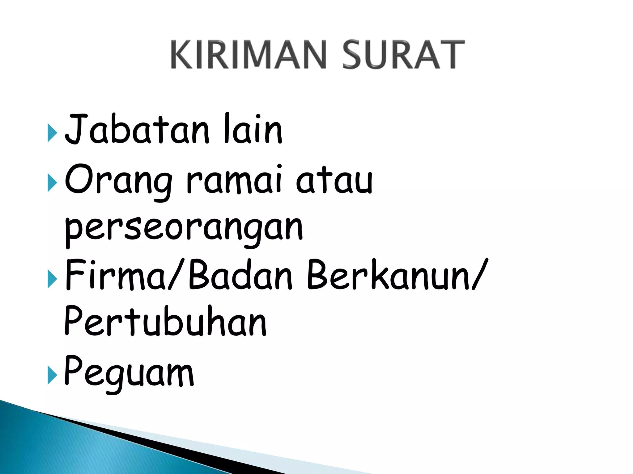 Jenis jenis stok dan buku rekod | PPTX