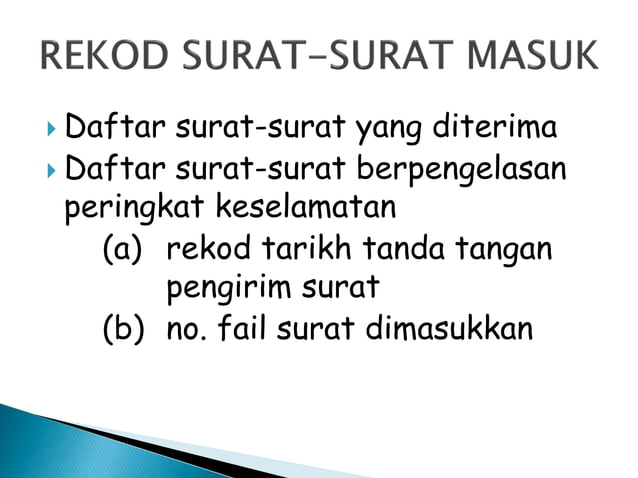 Jenis jenis stok dan buku rekod | PPTX